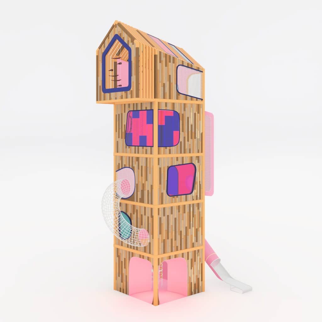 Skylinez™ Apex Tower - Landrec® | Playspaces